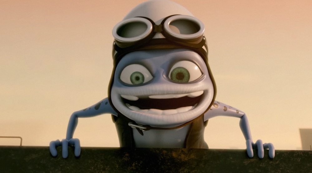 Crazy Frog убегает от Эдди Мерфи в новой версии клипа «Axel F»